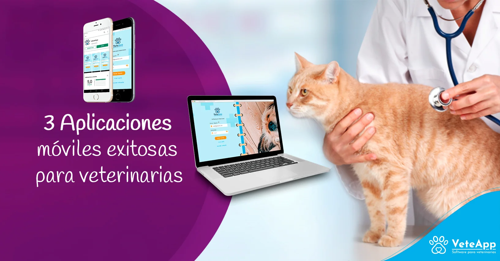 3 Aplicaciones móviles exitosas para veterinarias